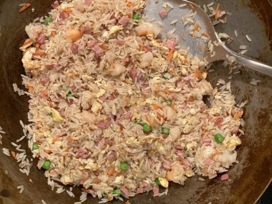 Surf & Turf Fried Rice - Utah Stories