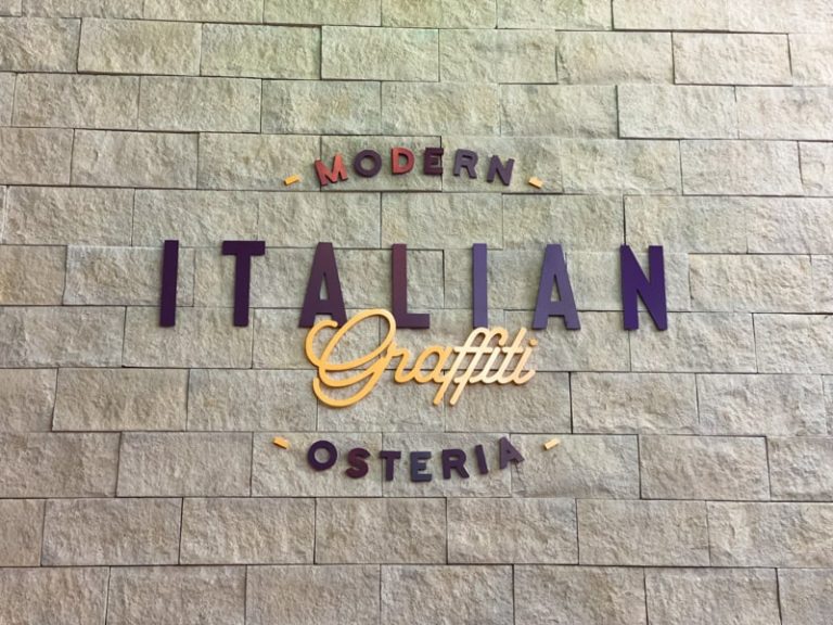 ITALIAN INSPIRATION: A Visit to The Gateway's New Italian Graffiti ...