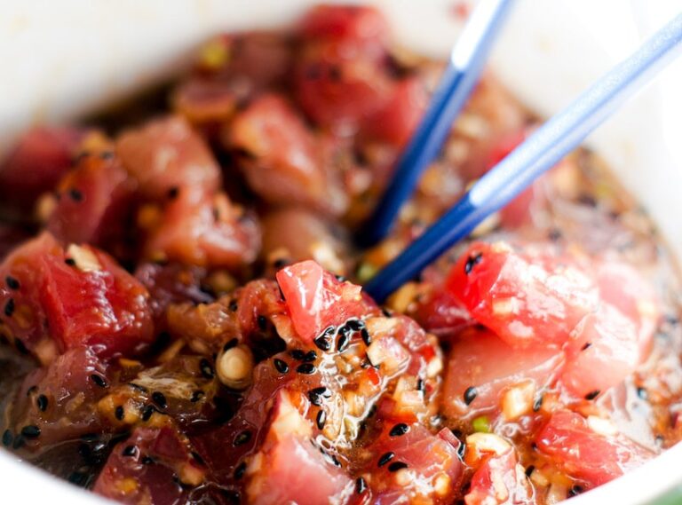 Poke Tuna Recipe - Utah Stories